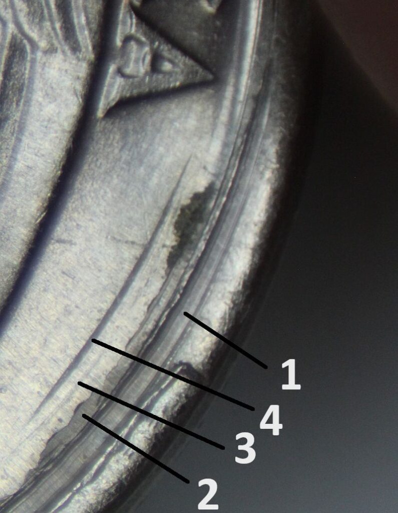 Earliest Inverted Die Setup